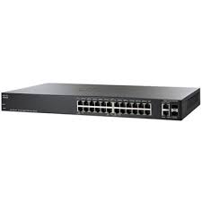 26-Port 10/100/1000 Gigabit PoE Smart Switch Cisco SG200-26P ...